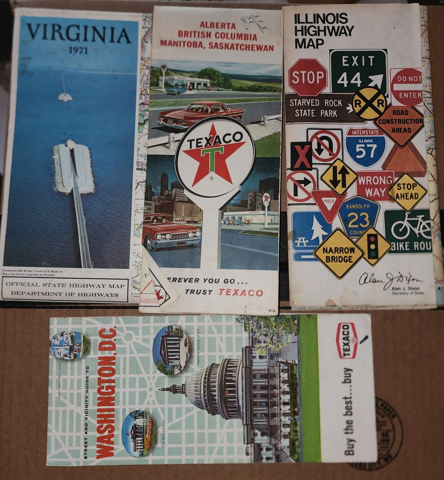 Vintage Mixed Lot State City Highway Road Gas Station Maps 13 Total | eBay