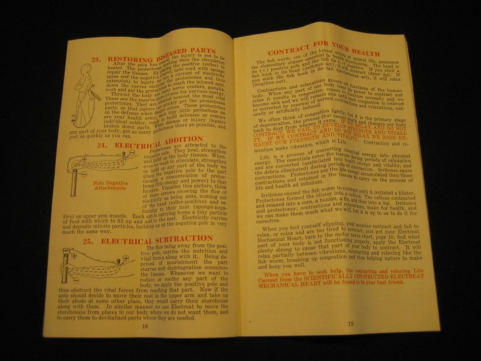 Antique Quack Medical Device ELEC-TREAT Electrical Cure All - Early ...