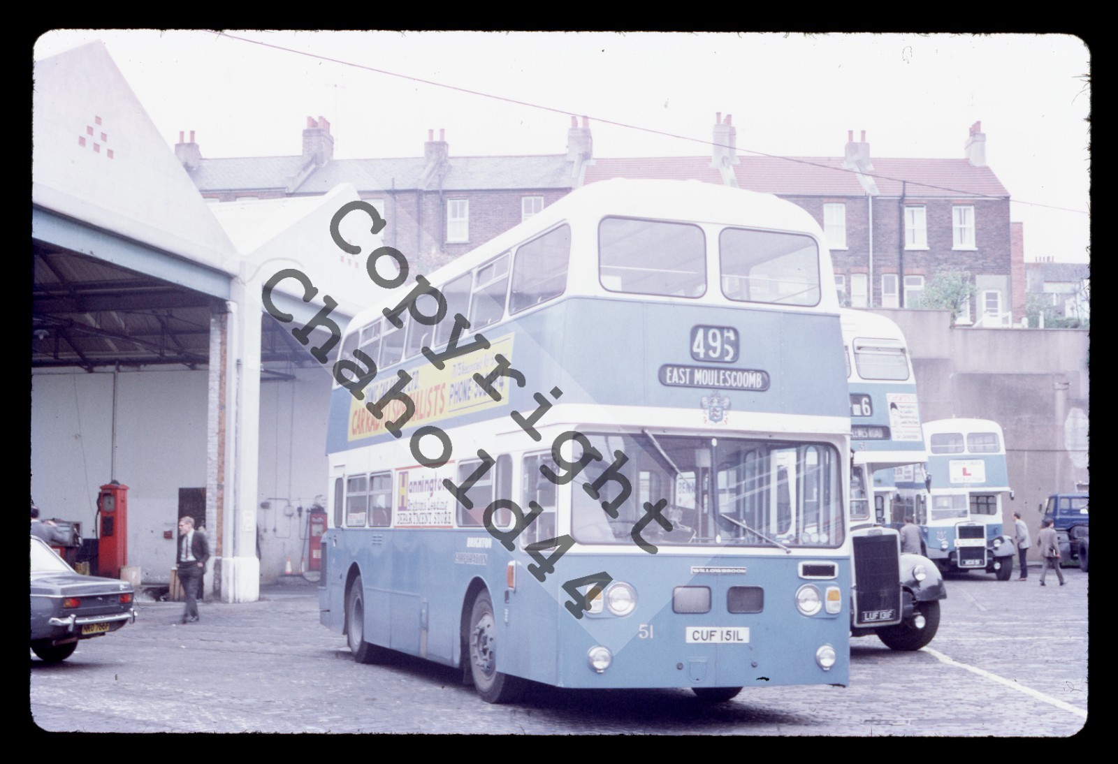 Brighton Transport 51 CUF151L Leyland Atlantean original 35mm colour ...
