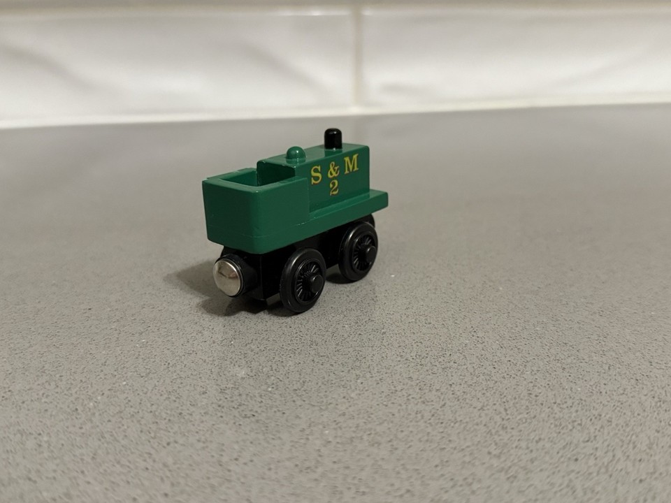 Thomas Wooden Railway Neil S&M RARE MINT Condition! | eBay