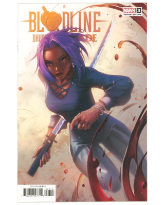Marvel Comics BLOODLINE: DAUGHTER OF BLADE #3 R1C0 1:25 Variant Cover ...