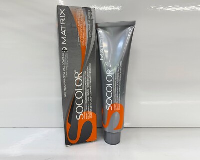 Matrix Socolor Permanent Cream Hair color - 5RR-Medium Brown Red Red- 3 ...