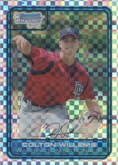 2006 Bowman Draft Picks & Prospects - Chrome Draft Picks Colton Willems ...