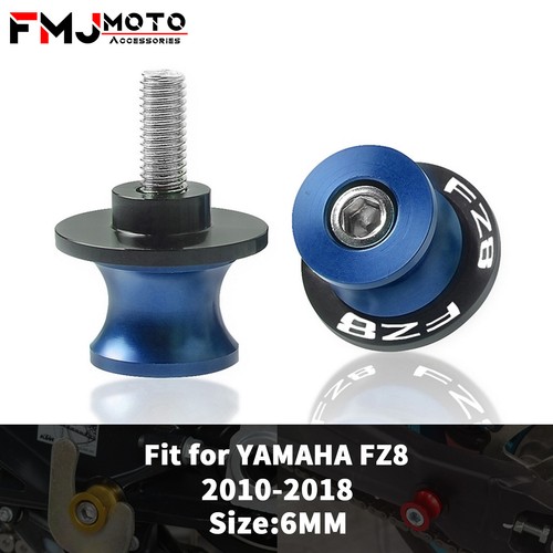 Motorcycle Swingarm Spools Slider Stand Screws M6 Fit for YAMAHA FZ8 ...
