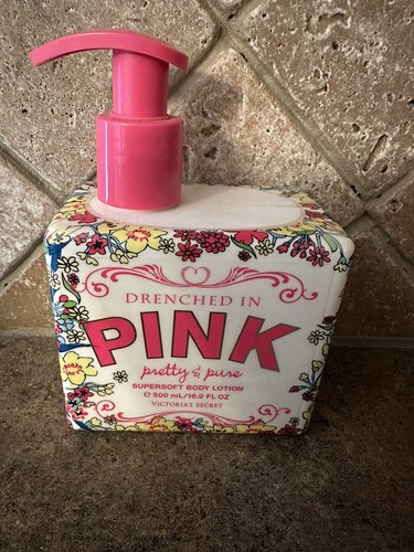 NEW Victoria's Secret Drenched in Pink Pretty & Pure Supersoft Body ...