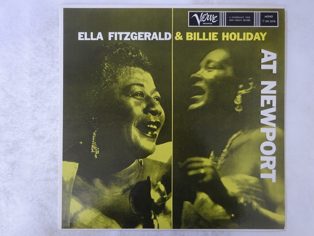 A Newport Ella Fitzgerald Billie Holiday Ella Fitzgerald, Billie