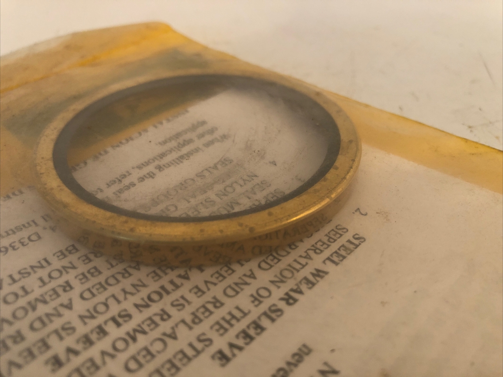 3S9643 GENUINE CATERPILLAR OEM CAT LIP TYPE SEAL THERMOSTAT 3S-9643 NEW ...