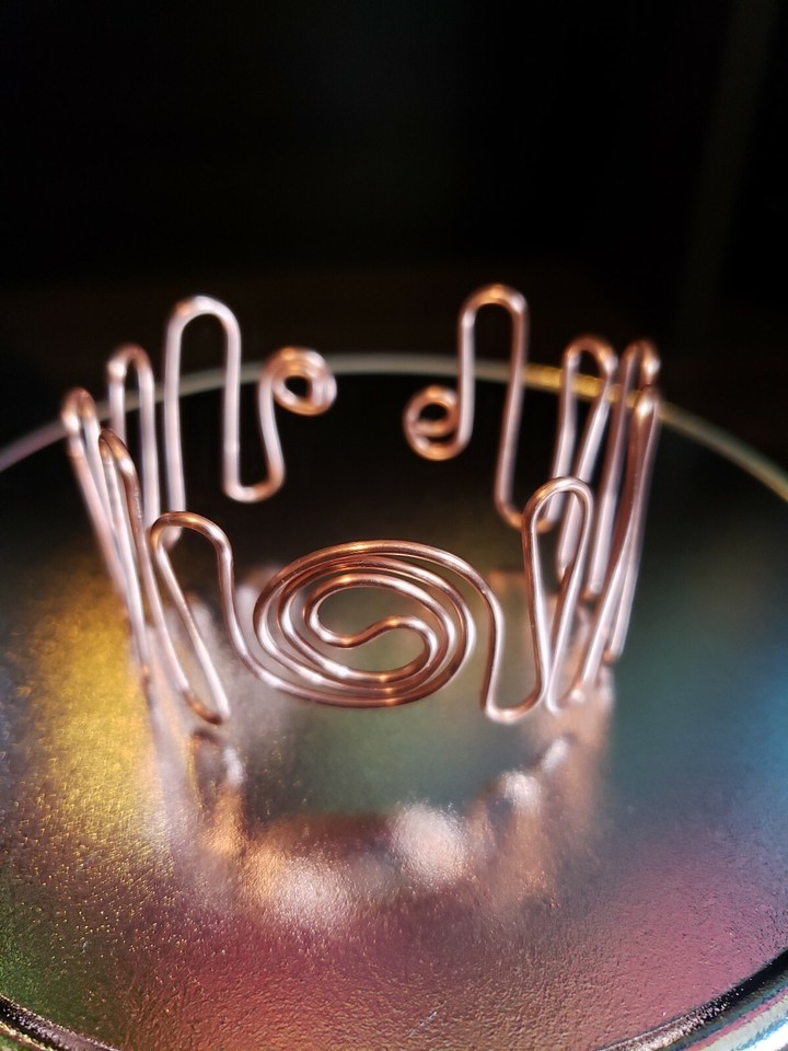 Grounding Copper Cuff Bracelet | eBay
