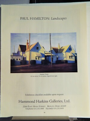 PAUL HAMILTON / LEONARD WREN ART PIECES ORIG VTG 1998 ADVERTISEMENT, | eBay