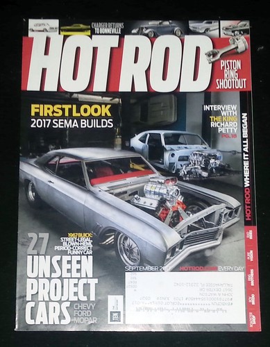 Hot Rod Magazine - September 2017 First Look 2017 Sema Builds | eBay