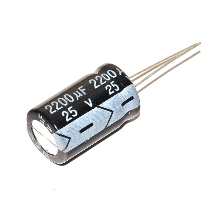 20Pcs 25V 1000UF 2200UF 3300UF 4700UF Electrolytic Capacitor Assorted ...