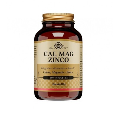 SOLGAR Cal Mag Zinco - Bone & Joint Health Suoplement 100 tablets | eBay