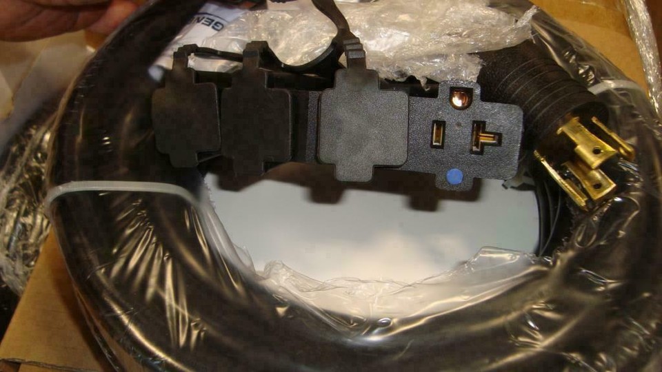 Generac 6112 30 Amp Portable Generator Extension Cord 20 ft | eBay