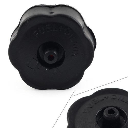 Oil Fuel Tank Cap Cover Fit For Yamaha PW50 Motorcycle Black Plastic ...