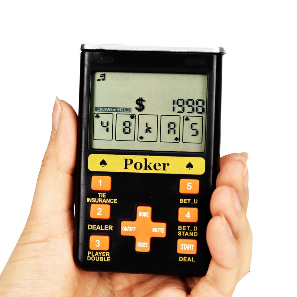 Electronic Poker Game Handheld 7 in 1 | eBay