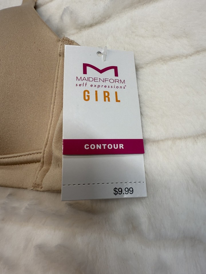 Maidenform Self Expressions Bra Girls 36A Contour Wireless Molded Cups ...