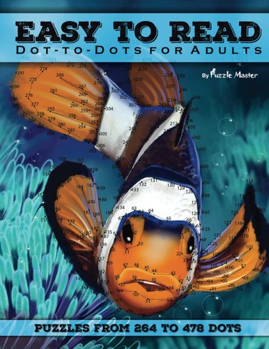 Easy to Read Dot-to-Dots for Adults | eBay