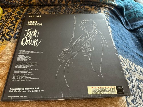 Bert Jansch - Jack Orion TRA143 First Press Vinyl LP Transatlantic | eBay
