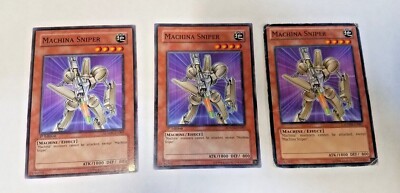 3X Machina Sniper - SDMM-EN007 - Yugioh! Yu-Gi-Oh! 3 X3 Playset | eBay
