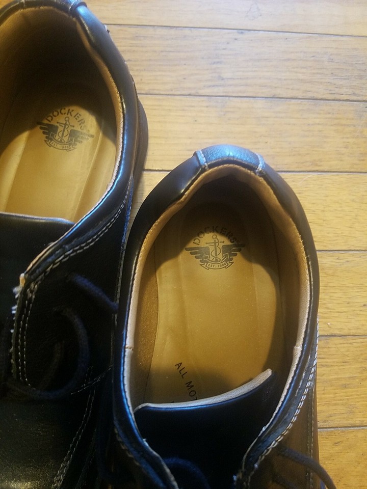 Dockers Mens Trustee Genuine Leather Dress Casual Lace-up Oxford ...