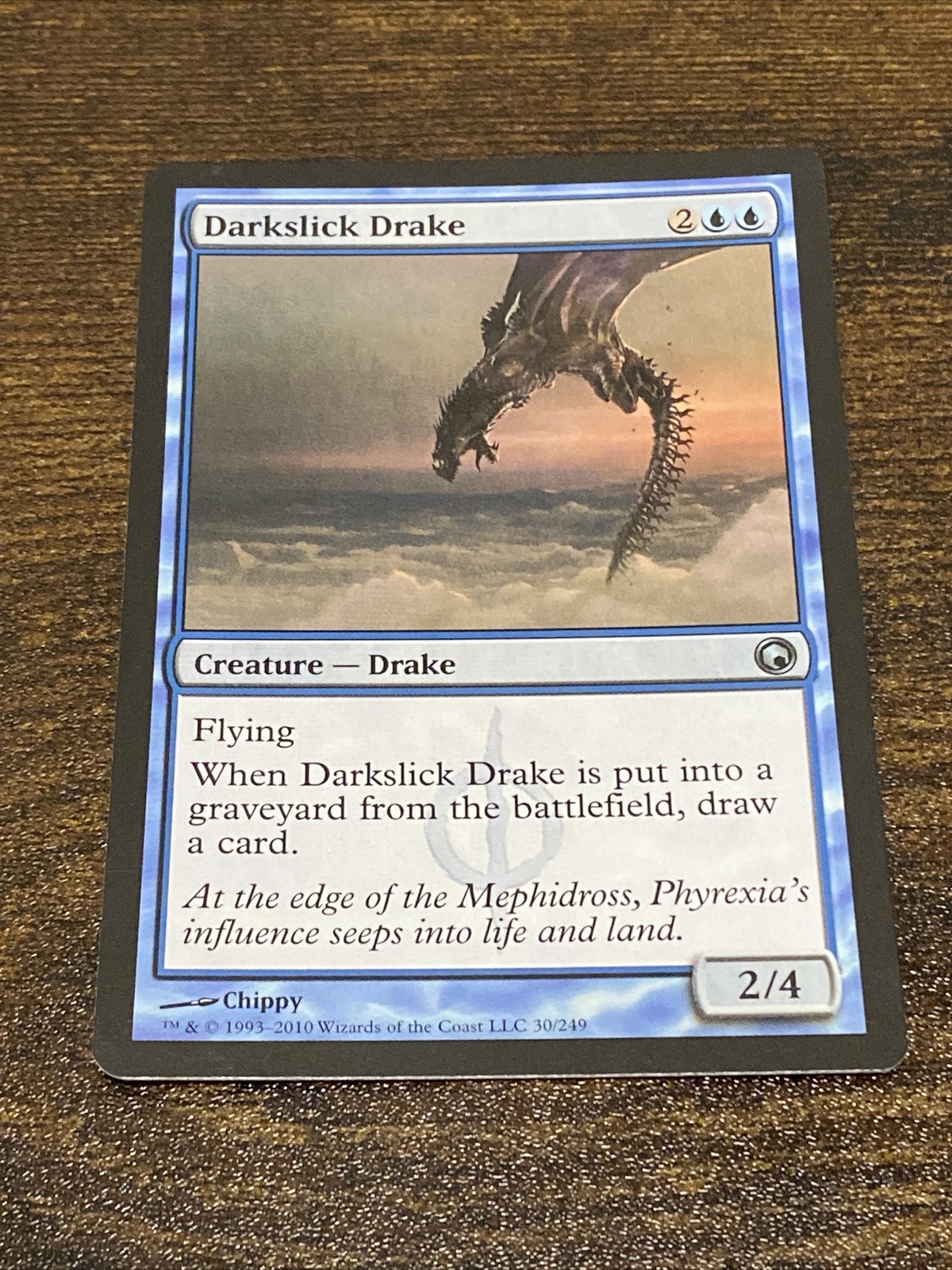 Darkslick Drake 30/249 Scars of Mirrodin Magic The Gathering MTG D5950 ...