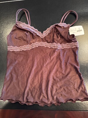 Amoena Tina Brown Intimate Camisole Bra Cami Size L large Style 639 NWT ...