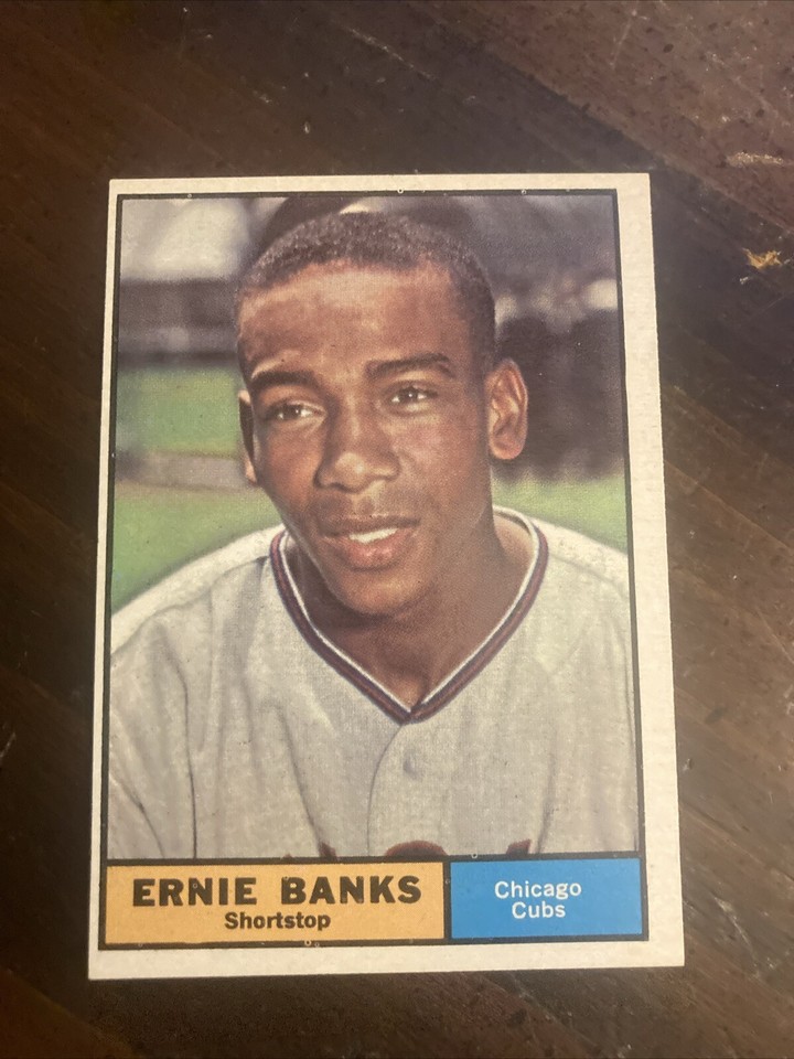 1961 Topps - #350 Ernie Banks | eBay