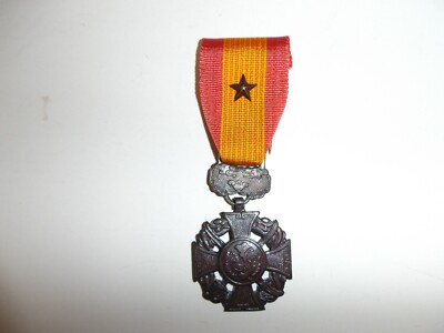 RVN-521 Vietnam Gallantry Cross w/Bronze Star Vietnamese Original IR4T ...