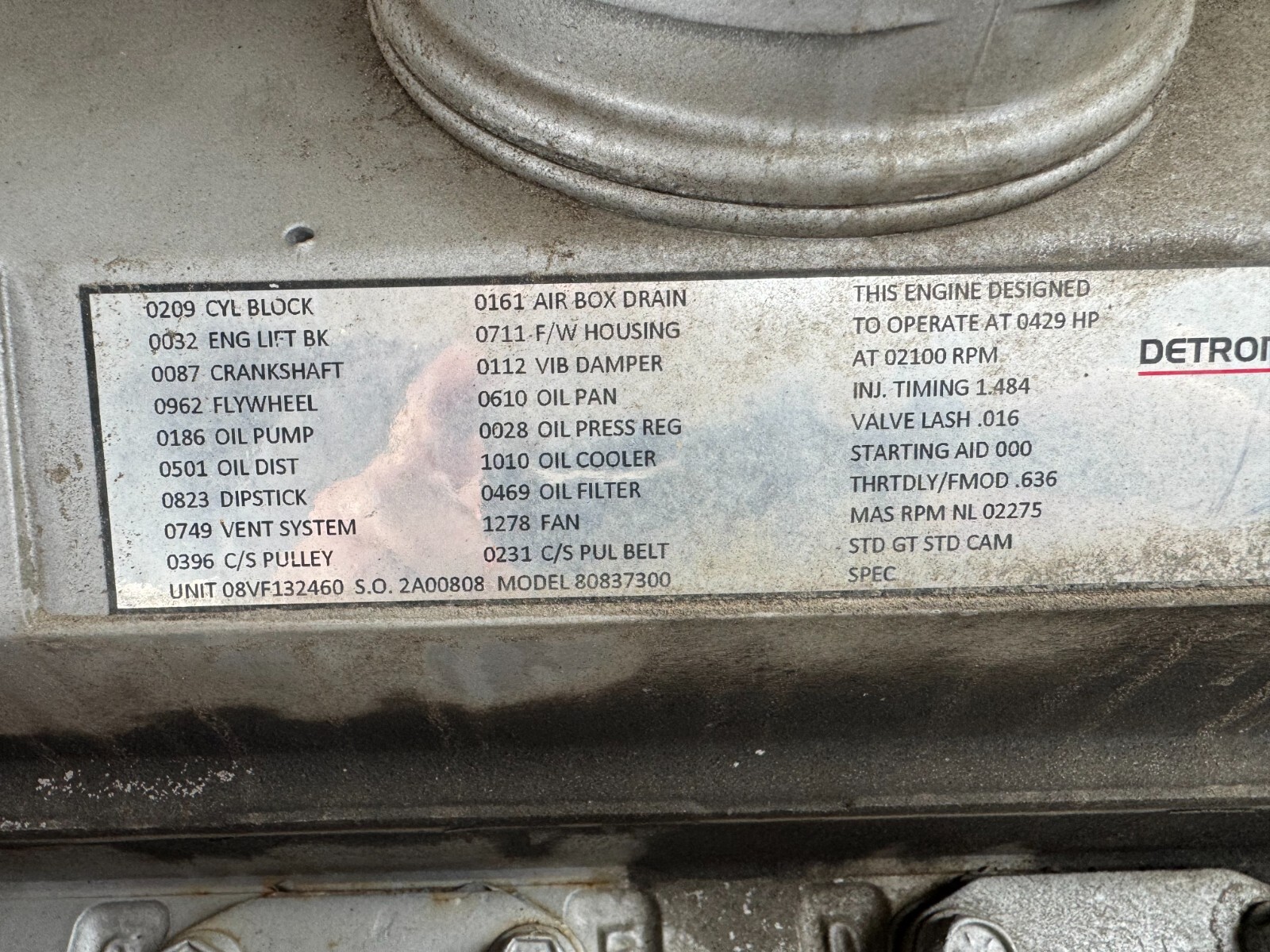 Detroit Diesel 8V92TA | eBay