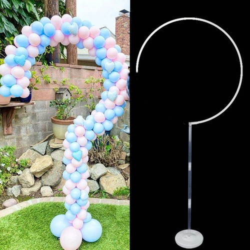 64" Balloon Arch Stand Set Balloon Ring Frame Birthday Party Wedding ...