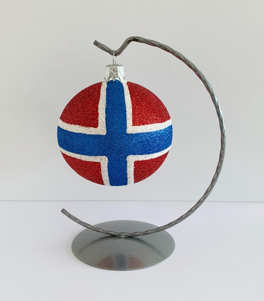 HANDMADE BAUBLE, PATRIOTIC FLAG BAUBLE, COUNTRY FLAG BAUBLE, CHRISTMAS ...