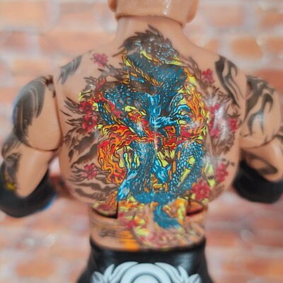 Batista Back Tattoo