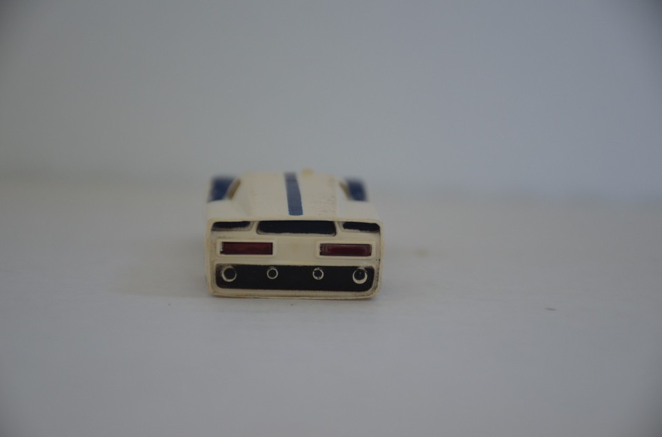 Aurora Thunderjet Flamethrower FORD J CAR, BODY ONLY, White Blue HO ...