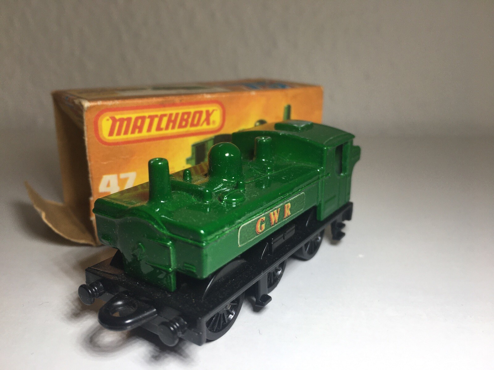 Matchbox Railway Train Eisenbahn Zug nr .47 in Pannier Locomotive mit ...