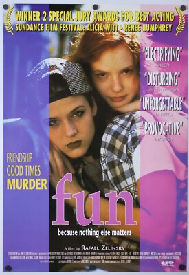 Fun - original movie poster - 27x40 1994 Rare Arthouse | eBay