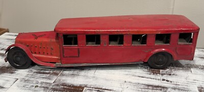 Cor Cor 1920's Toy Bus, Vintage Pressed Steel | eBay