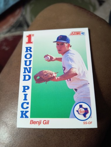 BENJI GILL 1992 SCORE 1ST ROUND PICK #808 FREE SHIPPING | eBay