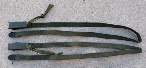 1967 Dated NOS USGI Issue Vietnam Era Canvas Packboard Pack Strap "Set ...