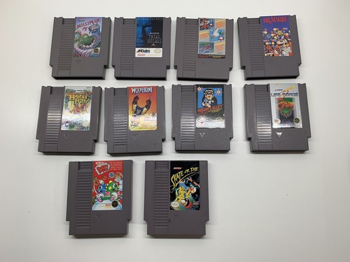 Lot of 10 Nintendo NES Game Cartridges Vintage | eBay