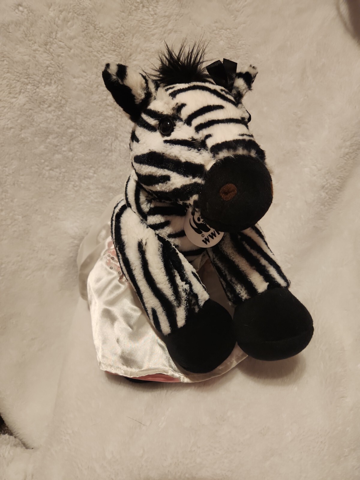 Build a Bear Workshop Zebra World Wildlife Fund Plush Stuffed Animal WWF 13" | eBay