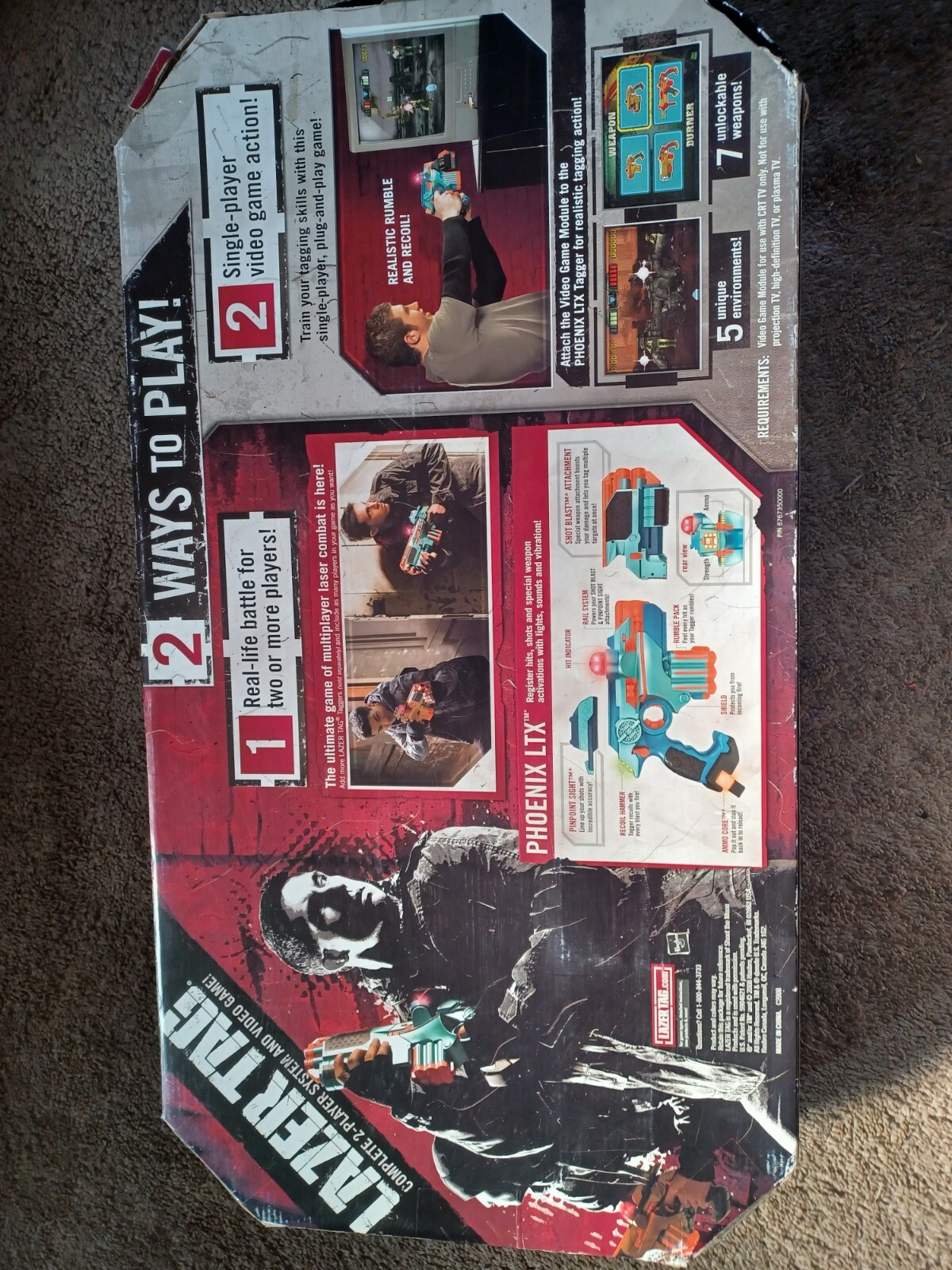 Tiger Lazer Tag Multiplayer Battle System and Video Game 2008 Hasbro | eBay