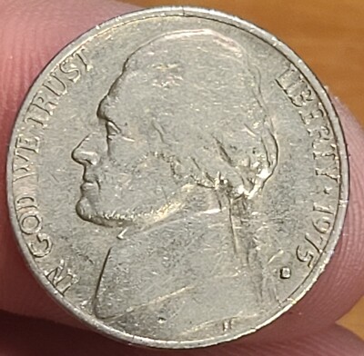 1975 D Jefferson Nickel Error Doubled Mint Mark Full | eBay