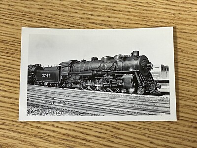 Santa Fe Railway Steam Engine Locomotive 3747 Vintage Photo ATSF | eBay