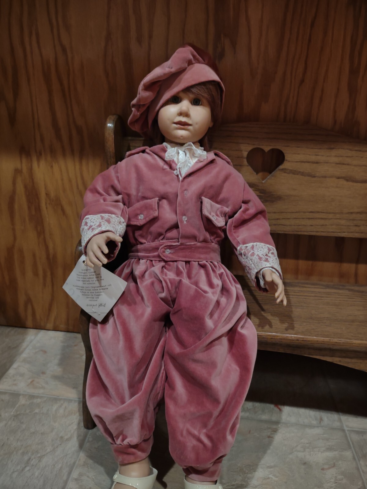 "Matthias" Hildegard Gunzel Reproduction Doll, Vinyl, 28" | eBay