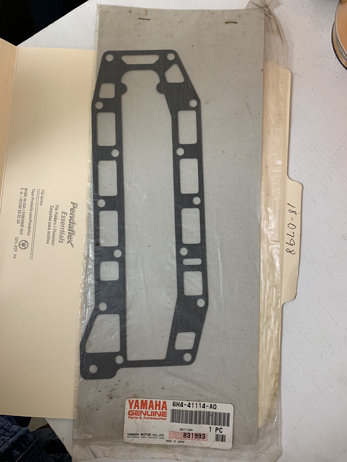 New SIERRA EXHAUST COVER GASKET 18-0798 Replaces Yamaha 6H4-41114-A0-00 ...