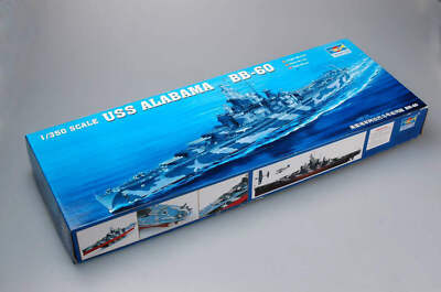 Trumpeter Scale Models 5307 1/350 USS Alabama BB60 Battleship Model Kit ...