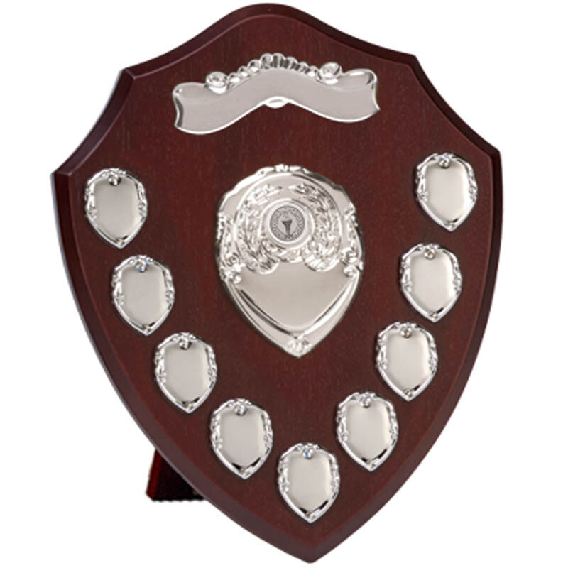 WOODEN PRESENTATION SHIELD, Annual Sports Trophy * FREE LUXURY ...