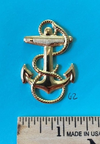 COLLECTIBLE WW2 U.S. NAVY GOLD ANCHOR AND ROPE PIN | eBay