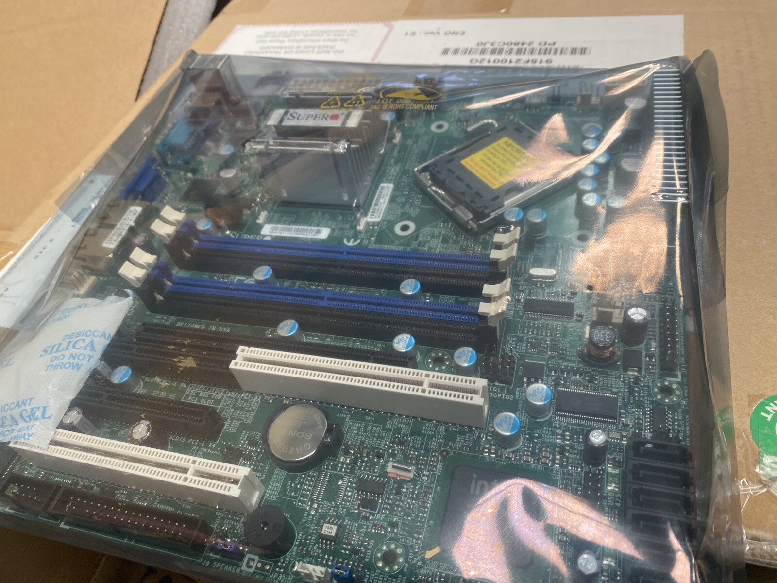 SuperMicro Computer X7SBL-LN2, LGA 775/Socket T, Intel Motherboard ...