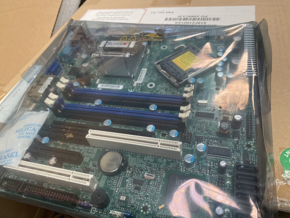 SuperMicro Computer X7SBL-LN2, LGA 775/Socket T, Intel Motherboard ...